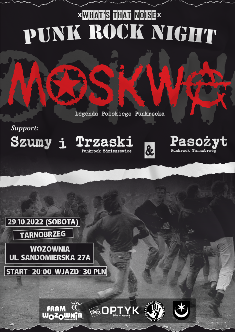 PUNK ROCK NIGHT - KONCERT ZESPOŁU MOSKWA